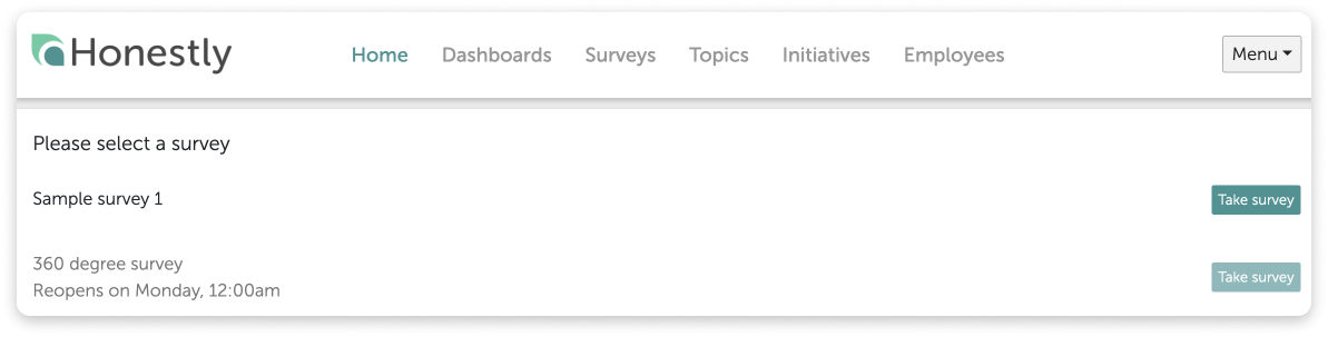How does the Home Screen view work?